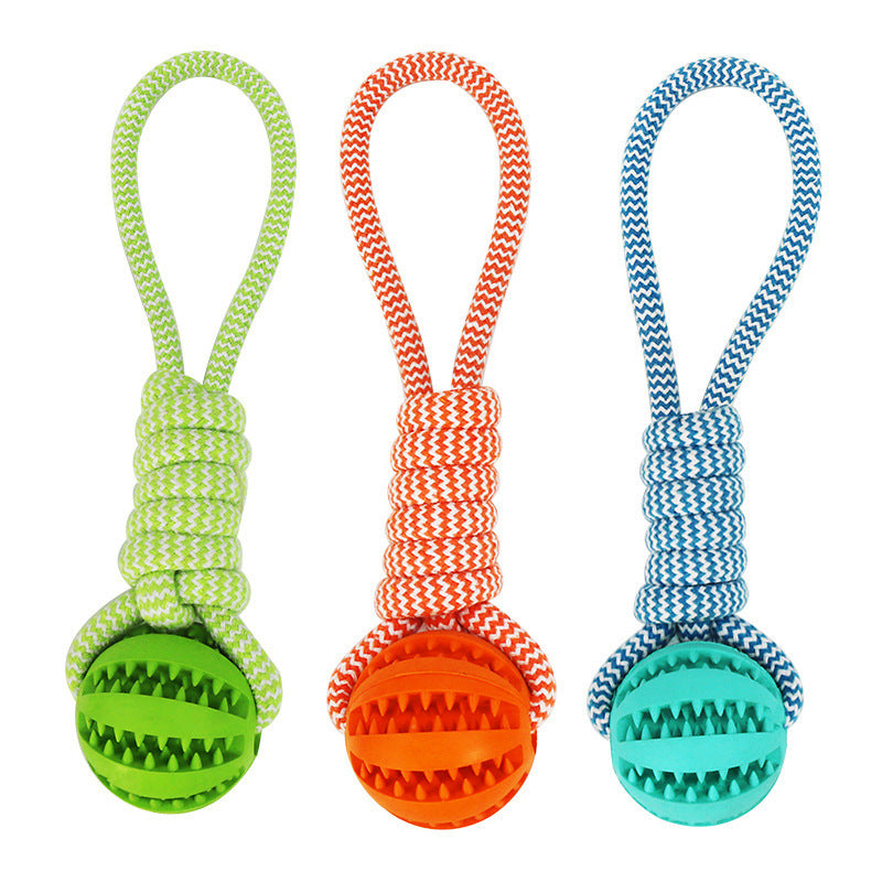 Jouet En Corde Pour Chien Avec Balle À Mâcher – Mikizi