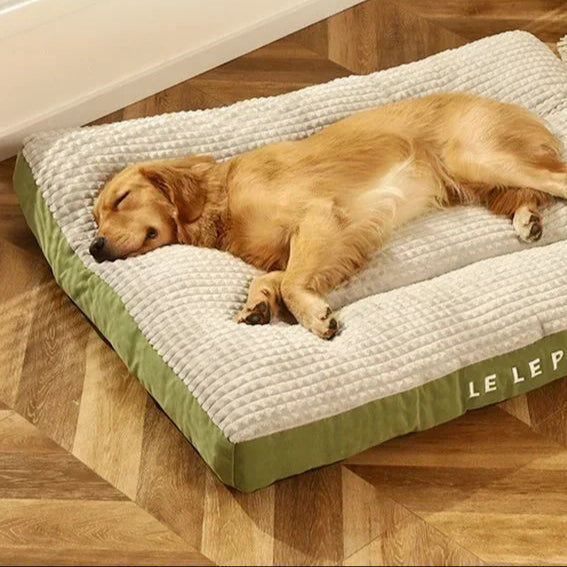 Lit avec Revêtement Polaire pour Chien – Mikizi